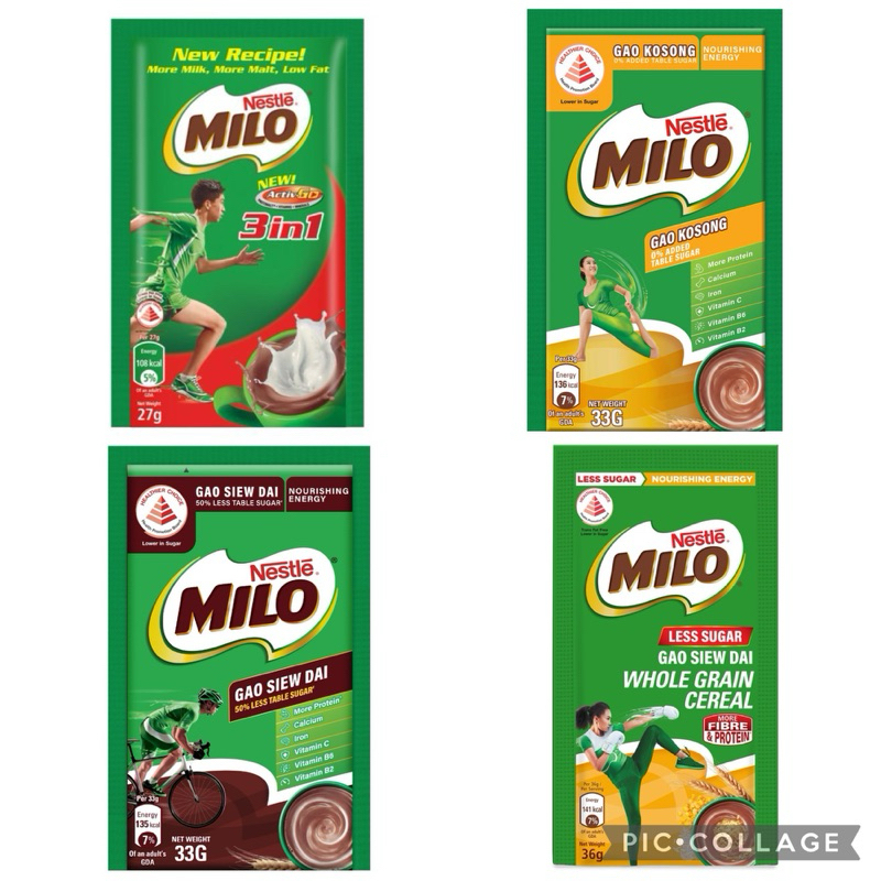 Jual Milo (Made in Singapore) 1 Sachet | Shopee Indonesia