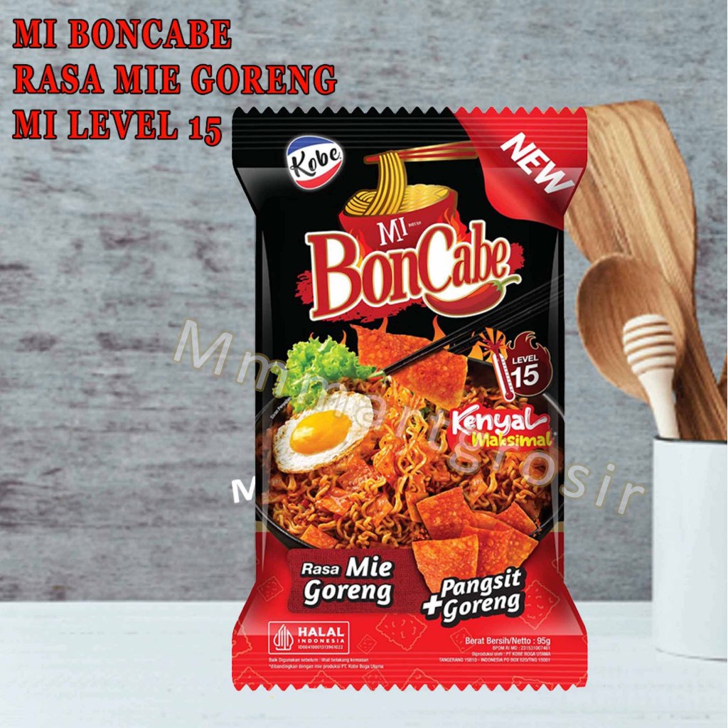 Jual Mie / Mie instan / Mie boncabe / 95g / Level 15 | Shopee Indonesia