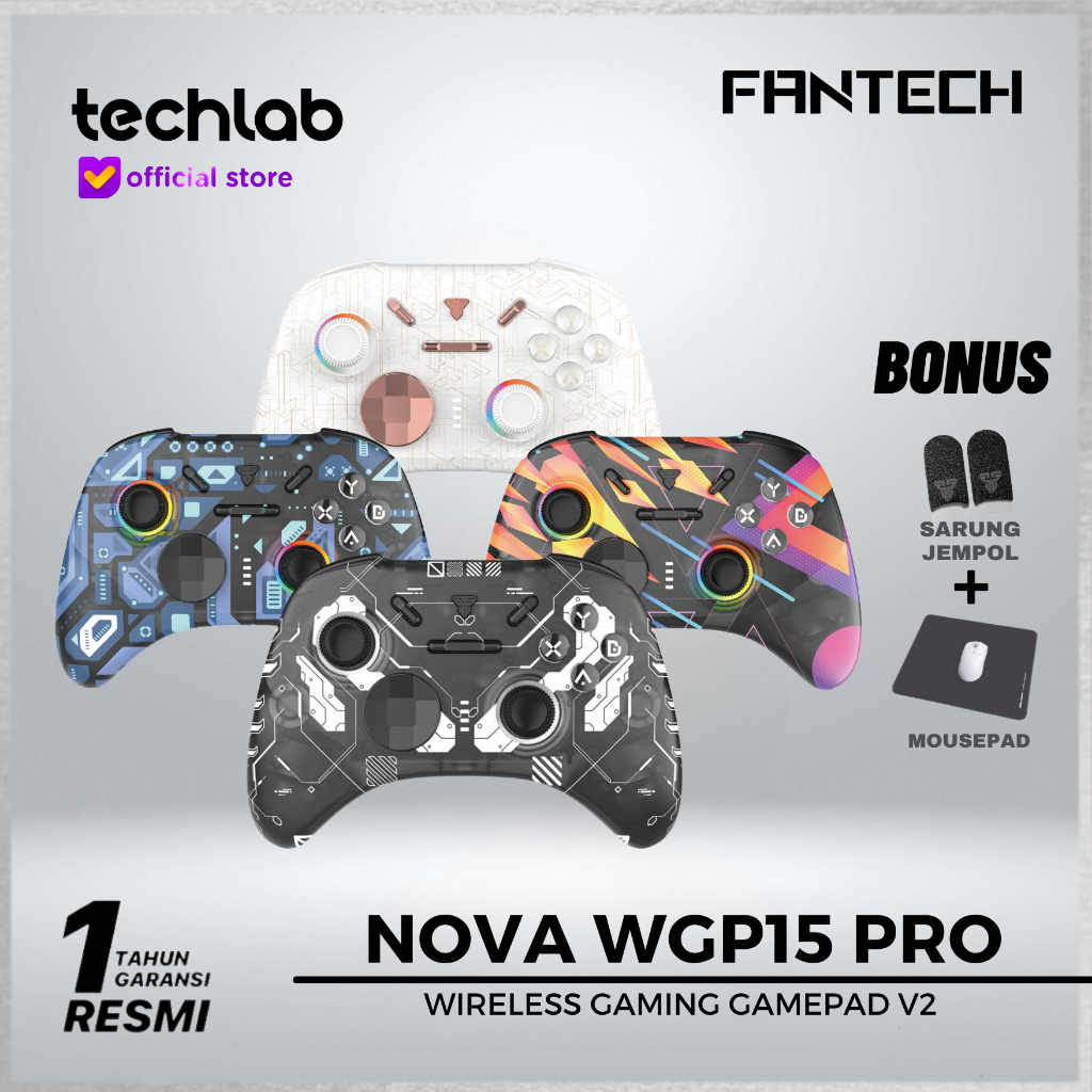 Jual Fantech WGP15 / WGP-15 EOS PRO Wireless Multiplatform Gamepad Joystick | Shopee Indonesia