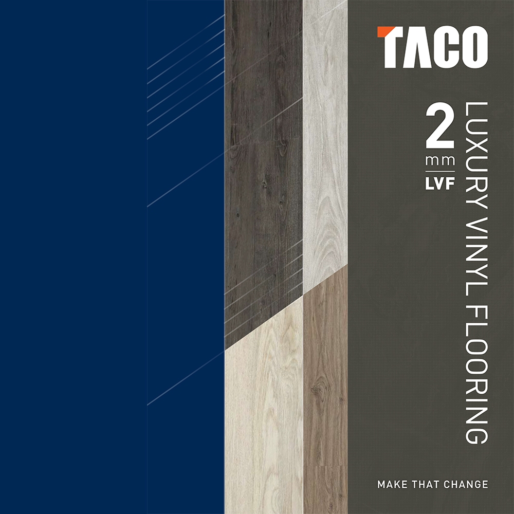 Jual TACO Lantai Vinyl 2mm Motif Kayu per 1 box (Isi 27 lembar / 3,76 m²) Lite 200 Series ...