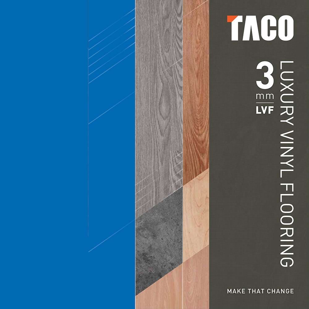 Jual TACO Lantai Vinyl 3mm Motif Kayu | TACO Lantai Vinyl Perform 300 ...