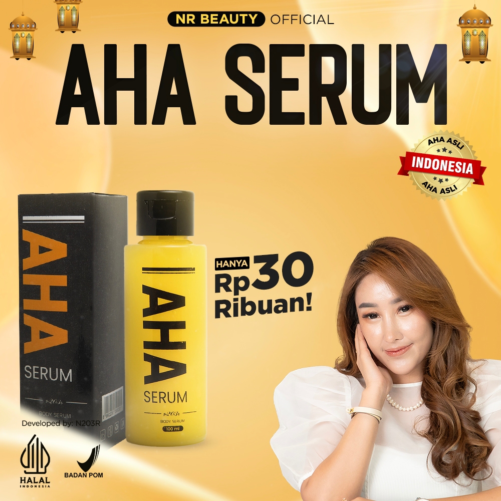 Jual N203R AHA Body Serum NR Beauty (30ML / 100ML) | Shopee Indonesia