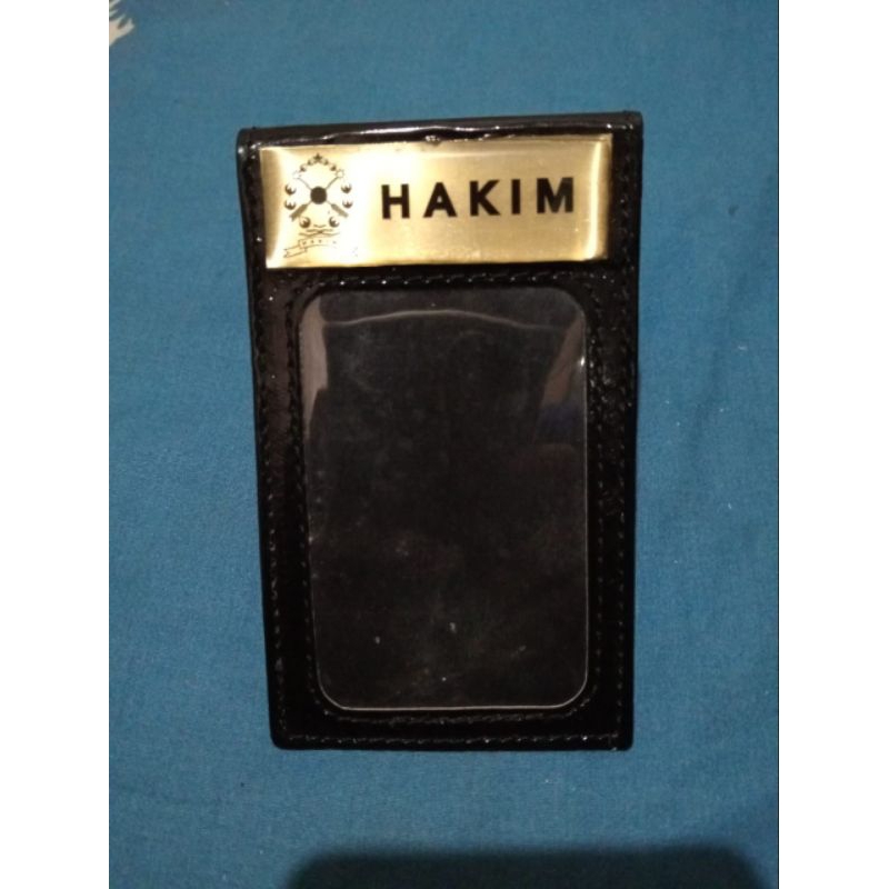 Jual name tag id card saku glossy hakim | Shopee Indonesia