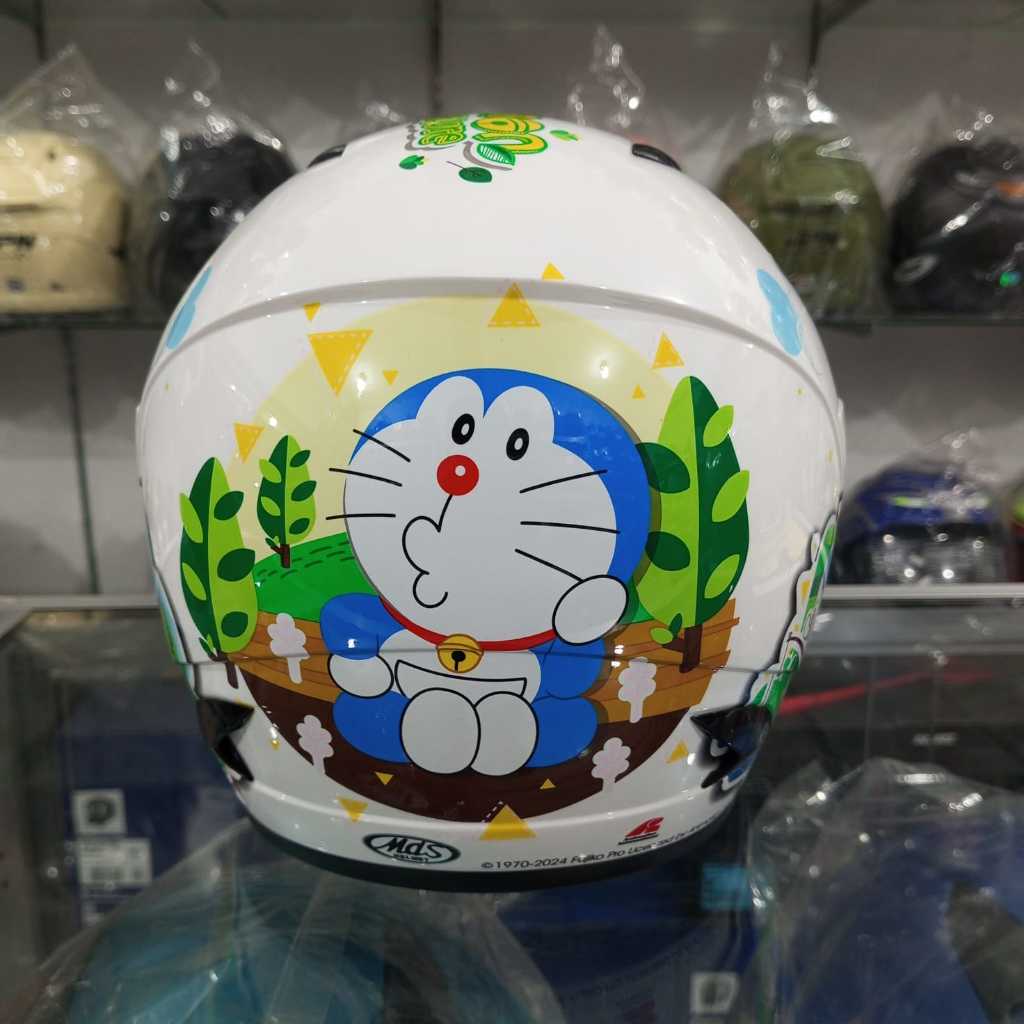Jual Helm MDS Anak Doraemon Nature Original | Shopee Indonesia