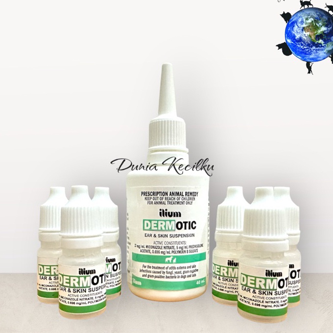 Jual Mega Ilium Dermotic Ear Skin Tetes Telinga Kulit Infeksi Anti ...