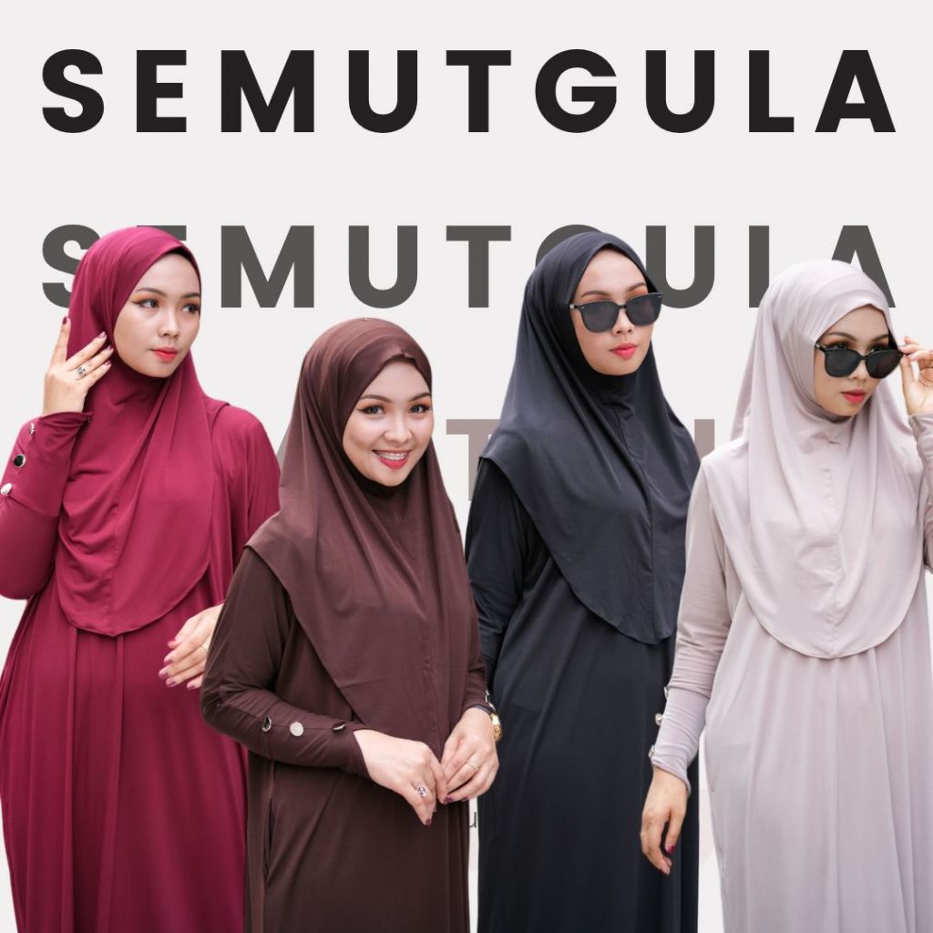 Jual abaya Set hijab Rekomendasi Daily Dress Adem Tidak Menerawang abaya hitam busui wudhu ...