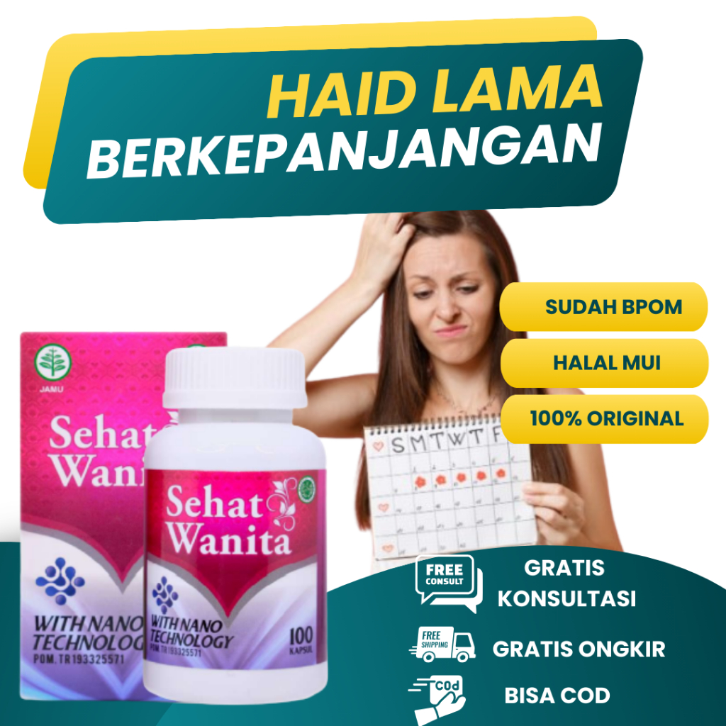 Jual Obat Haid Berkepanjangan Tidak Berhenti Lebih Dari 7 Hari Hingga ...
