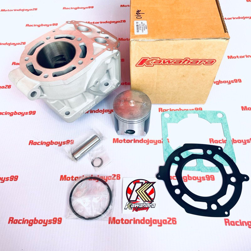 Jual BLOK SEHER NINJA 150 2TAK R RR KAWAHARA RACING 63MM CERAMIC PIN 15 ...