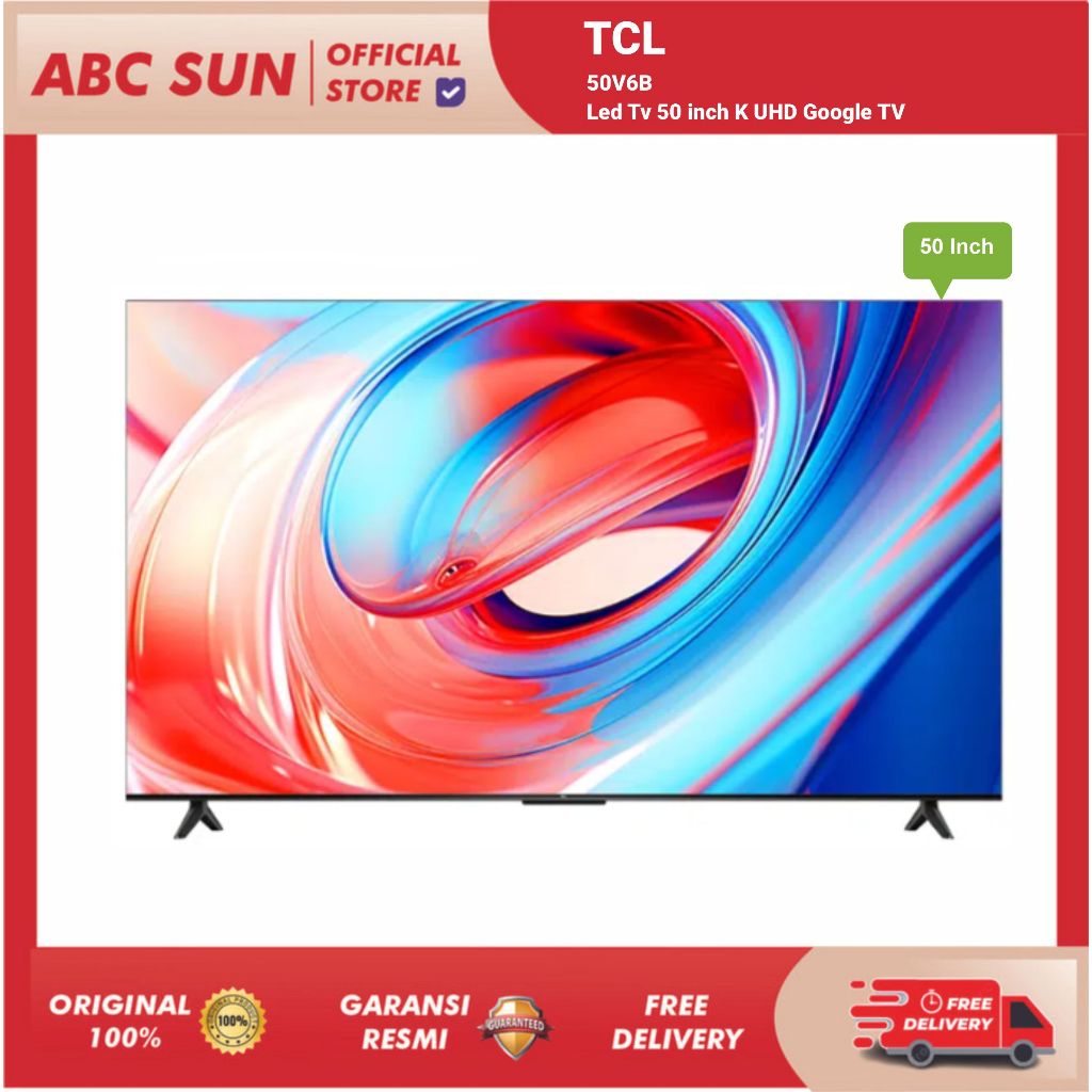 Jual TCL 50V6B Led Tv 50 Inch Uhd 4k Smart Tv Dolby Audio Hdr | Shopee ...