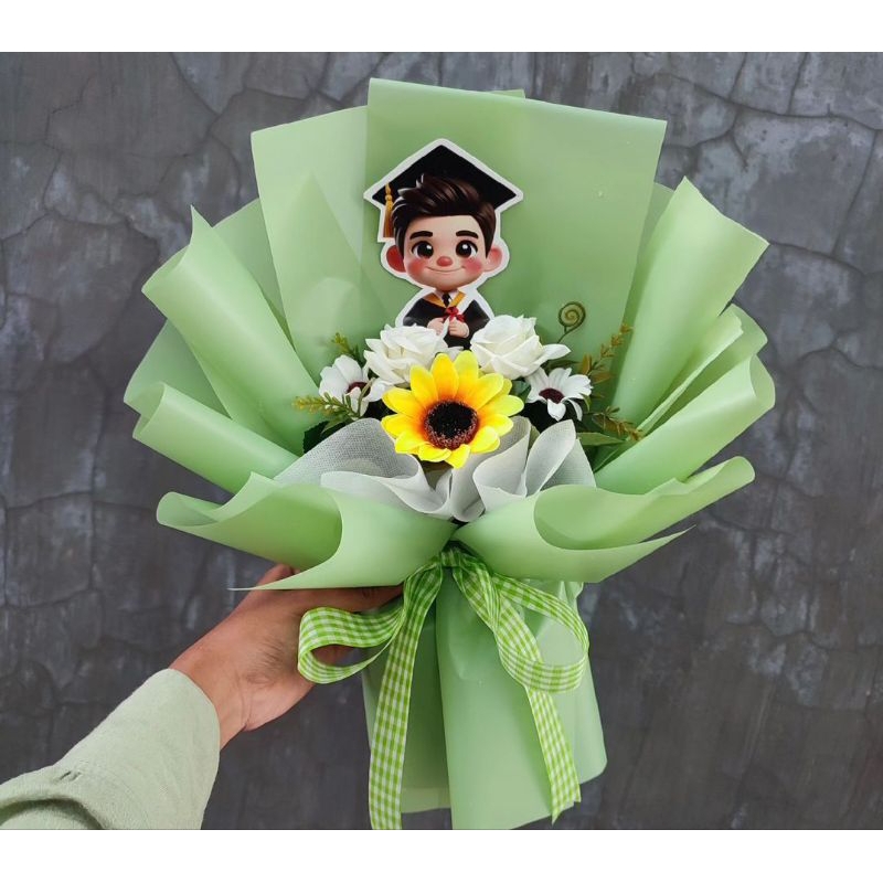 Jual Buket Topper Wisuda dan Bunga | Shopee Indonesia