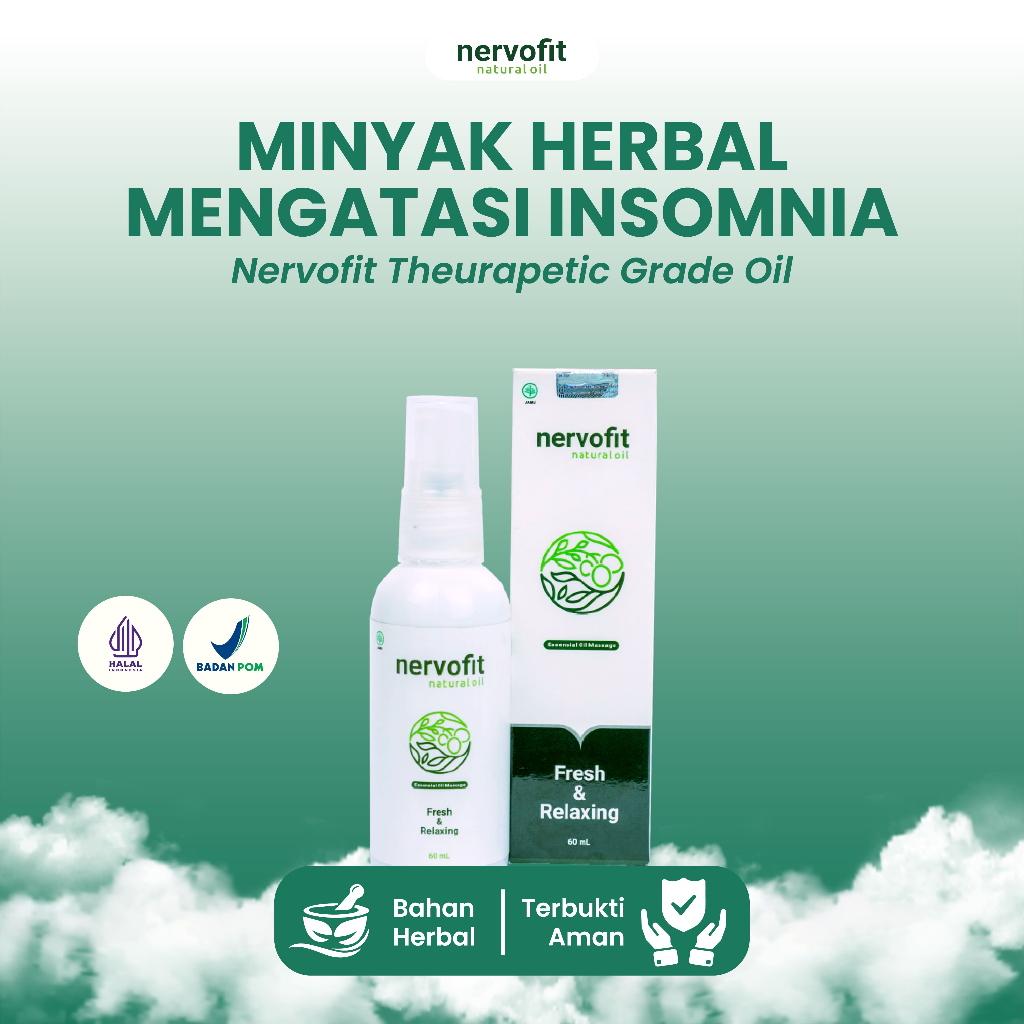 Jual NERVOFIT Natural Oil untuk aromaterapi insomnia dan mengatasi ...