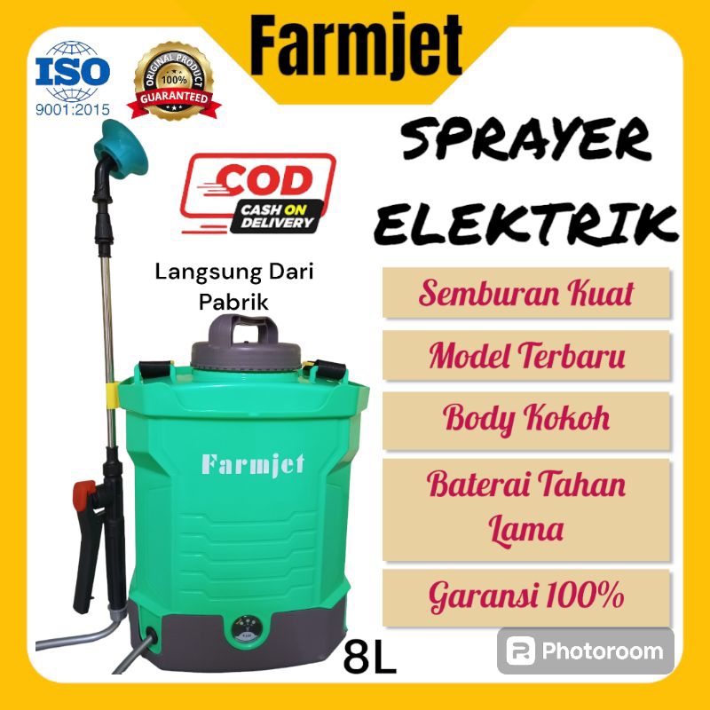 Jual POMPA SPRAYER ELEKTRIK 8 LITER (645) | Shopee Indonesia