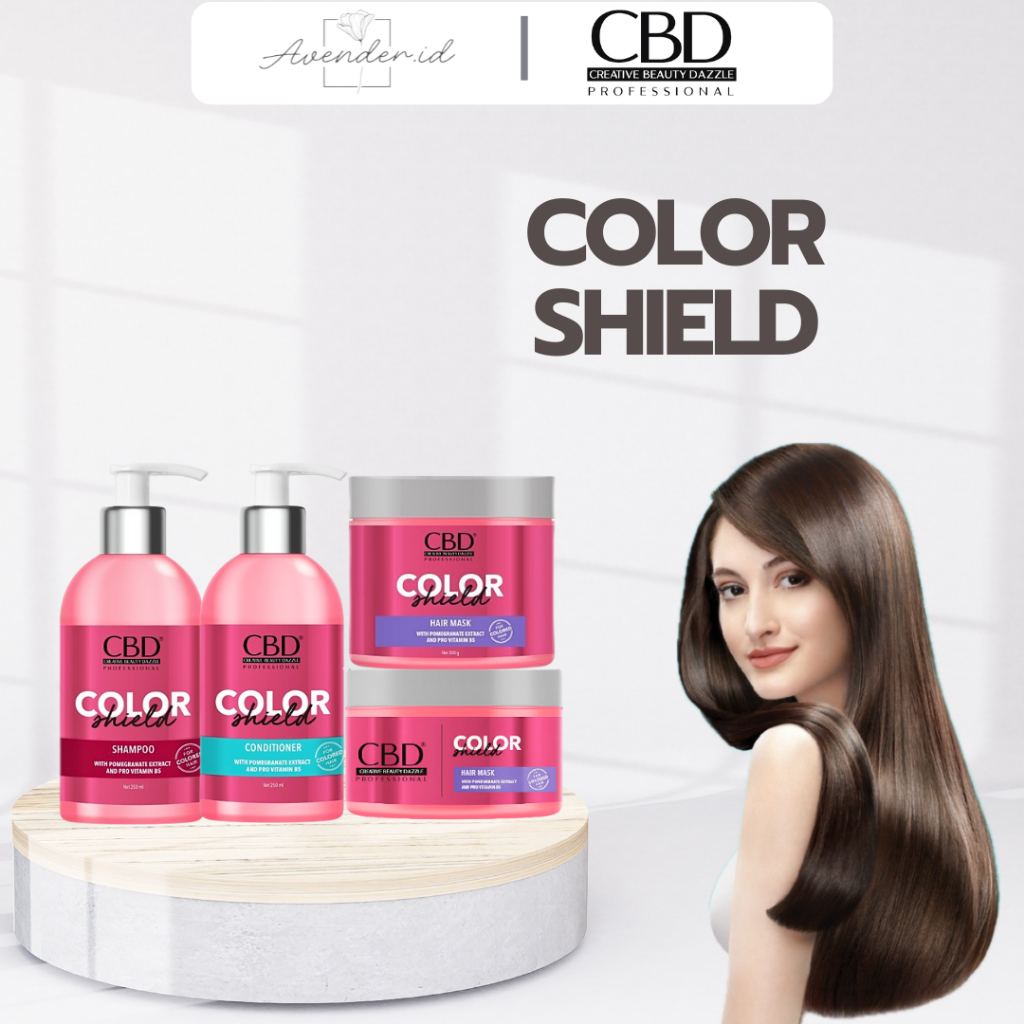 Jual (GET 1 GIFT) CBD Color Shield NEW COLORED HAIR TREATMENT SERIES ...