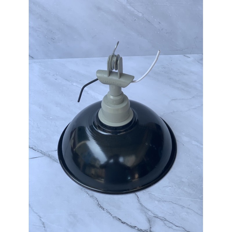 Jual Kap Lampu Gantung WD Mini Hitam Diameter 20 cm + Fitting E27 | Shopee Indonesia