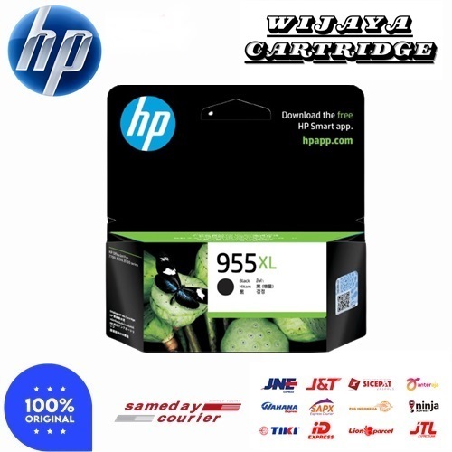 Jual Tinta hp 955 XL black original ink catridge | Shopee Indonesia