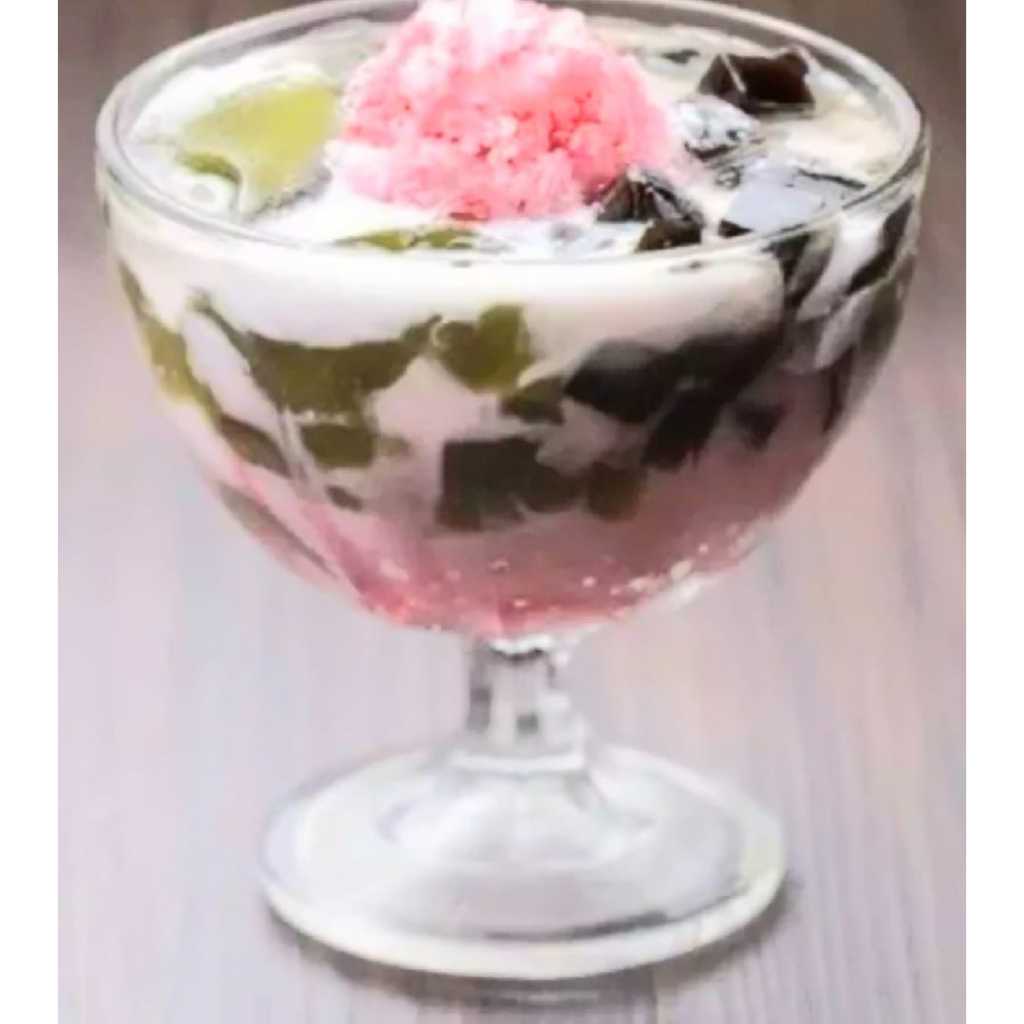 Jual zn _6 psc/12 pcs Gelas Es Teler/Gelas Es Buah/Gelas Ice Cream ...