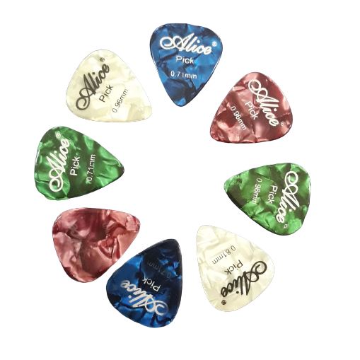 Jual Petikan Gitar/ Pick Gitar Alice Plastik dan Stainlis isi 3pcs ...