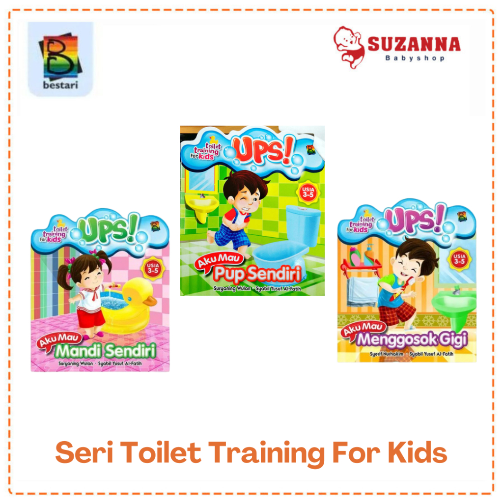 Jual Buku Anak Seri Toilet Training For Kids Buku Cerita Anak