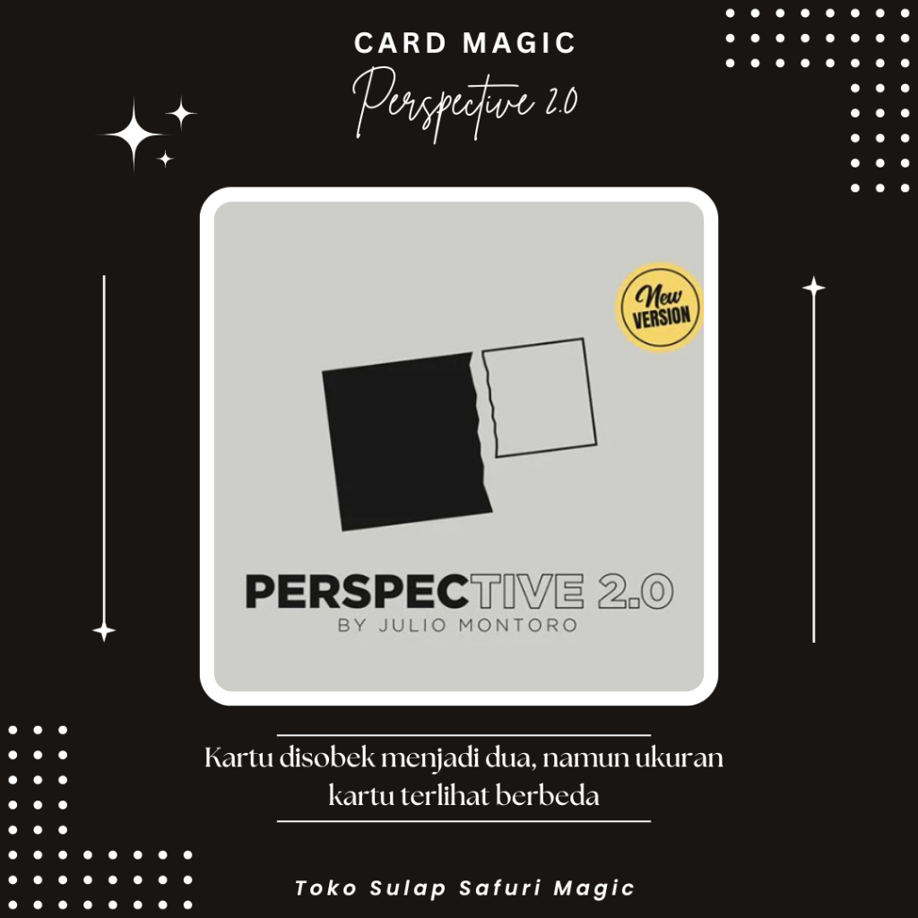 Jual Alat Sulap Perspective - Sulap Kartu - Ilusi Kartu - Sulap Kartu ... Jual Alat Sulap Perspective - Sulap Kartu - Ilusi Kartu - Sulap Kartu ...