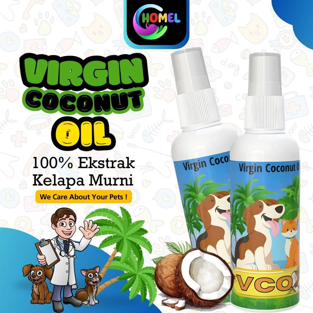 Jual VCO Minyak Kelapa Virgin Coconut Oil Obat Jamur Scabies Kucing ...