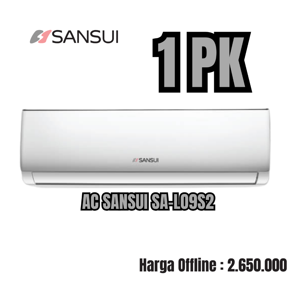 Jual AC Sansui SA-L09LL 1 PK Standart R32 | Shopee Indonesia