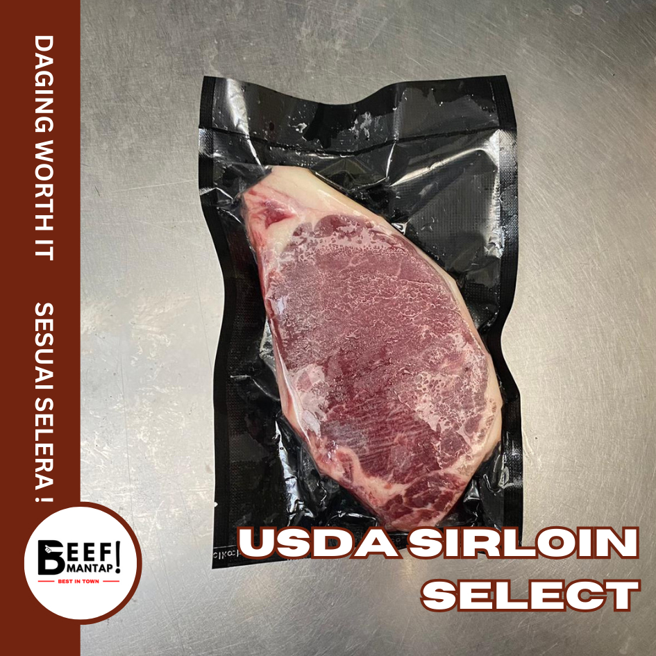 Jual Daging Steak RTC USDA Sirloin Select Steak (2-3.cm) | Shopee Indonesia