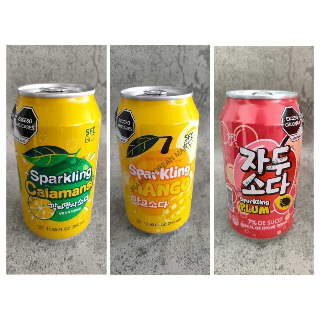 Jual SFC Sparkling Calamansi 350ml / SparklingMango / Sprakling Plum ...