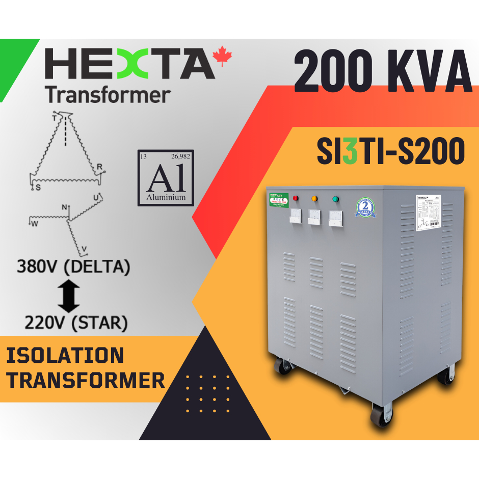 Jual Trafo Isolasi Hexta 200 kVA | Shopee Indonesia