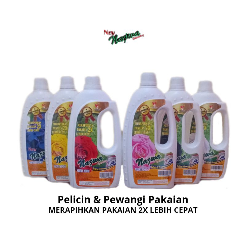 Jual NAJWA Pewangi setrika dan pelicin setrika pakaian laundry | Shopee ...
