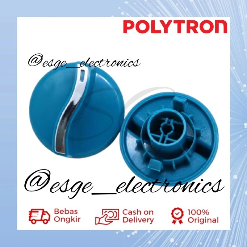 Jual ORIGINAL KNOP MESIN CUCI POLYTRON 2 TABUNG KNOB MESIN CUCI ...