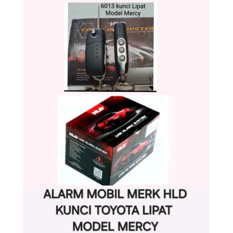Jual ALARM MOBIL MERK KUNCI TOYOTA LIPAT ( MODEL MERCY) | Shopee Indonesia