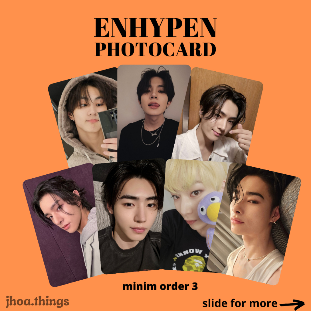 Jual [UNOFFICIAL] PHOTOCARD ENHYPEN SELCA JUNGWON HEESEUNG JAY JAKE ...