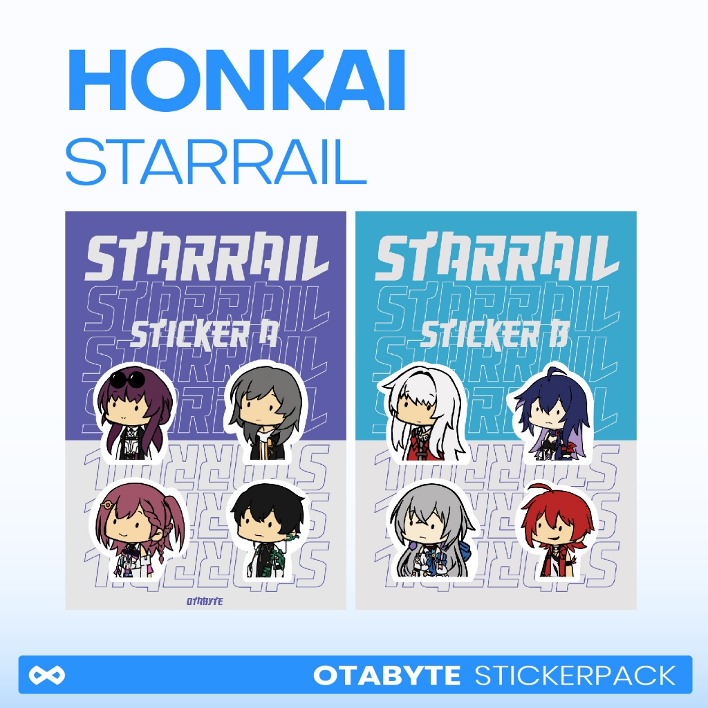 Jual HONKAI STARRAIL Sticker Pack/Sticker/Sticker Kiss Cut/Wibu ...