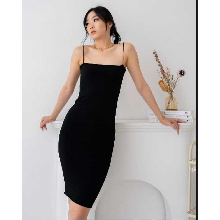 Jual Tank top Wanita Korean Style Terbaru / Bodycon Dress Polos Elastis Mini Dress ketat Wanita ...