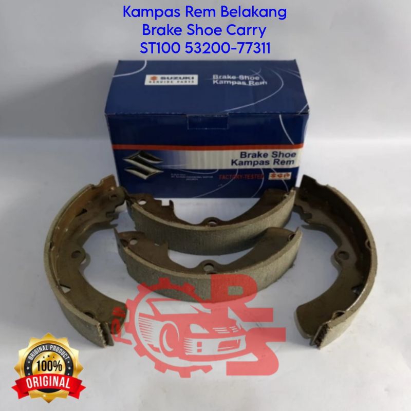 Jual Kampas Rem Belakang Brake Shoe Carry ST100 | Shopee Indonesia