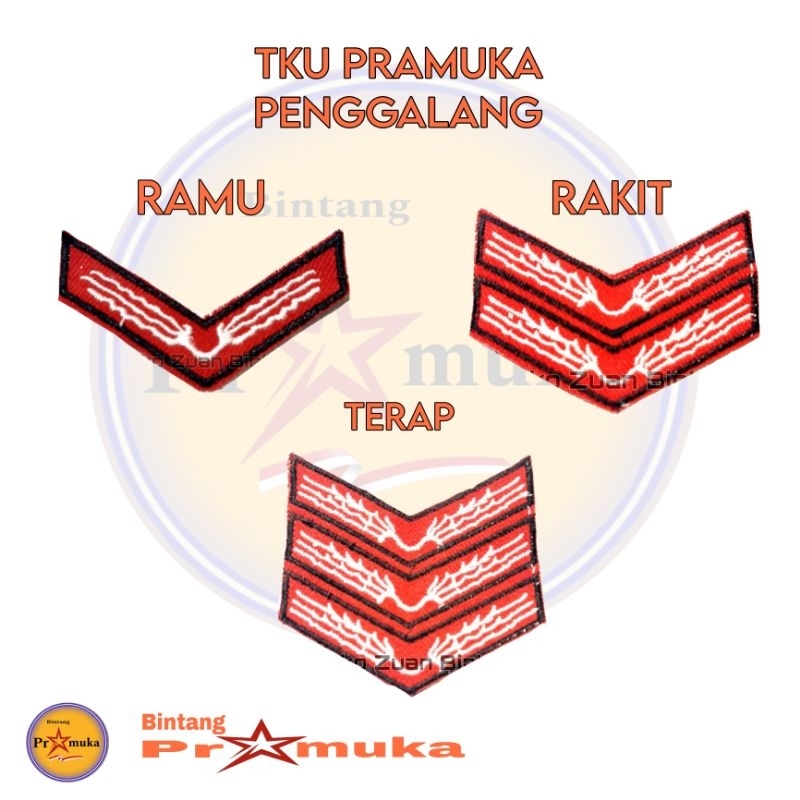 Jual TKU PRAMUKA PENGGALANG/PENGGALANG RAMU RAKIT TERAP BORDIR | Shopee ...