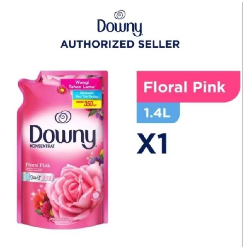 Jual Downy pelembut floral pink 1,4L | Shopee Indonesia