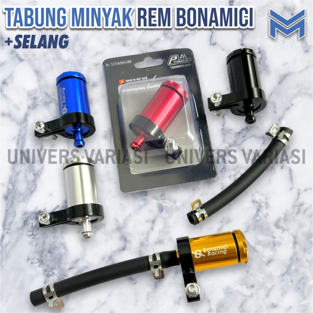 Jual Tabung Master Rem CNC Bonamici RACING MOSCOW + BREKET DUDUKAN ...