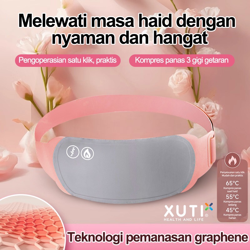 Jual Sabuk pijat kompres panas Kompres Hangat Haid Portabel untuk Kram ...