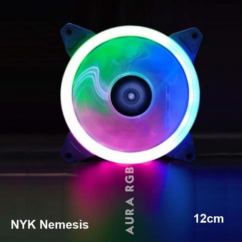 Jual Fan Casing RGB 12cm NYK NEMESIS AURA RGB LED RING | Shopee Indonesia