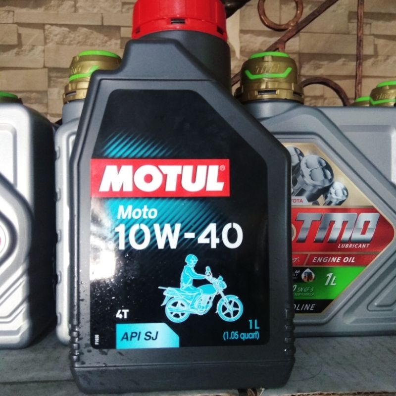 Jual Oli mesin motor Motul moto 4t sae 10w40 UK 1 liter | Shopee Indonesia