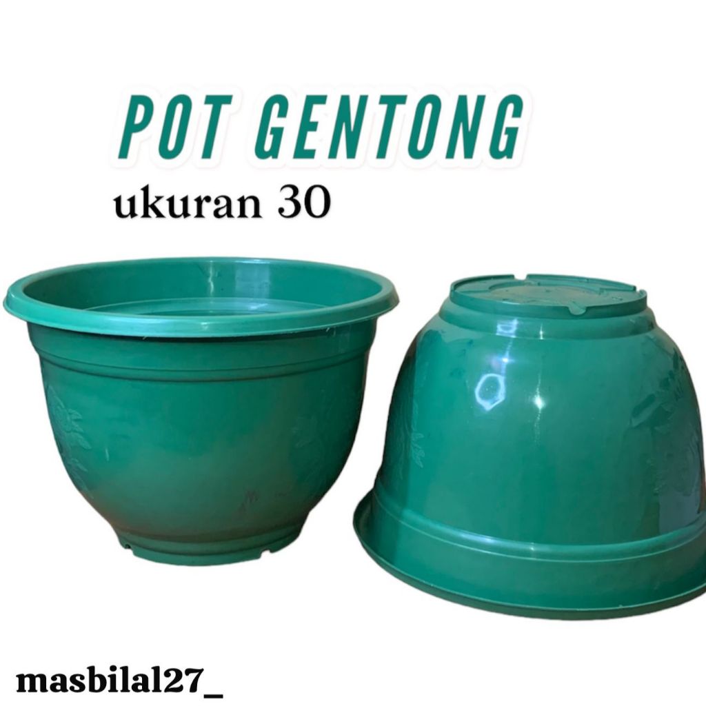 Jual POT GENTONG 30 HIJAU | Shopee Indonesia