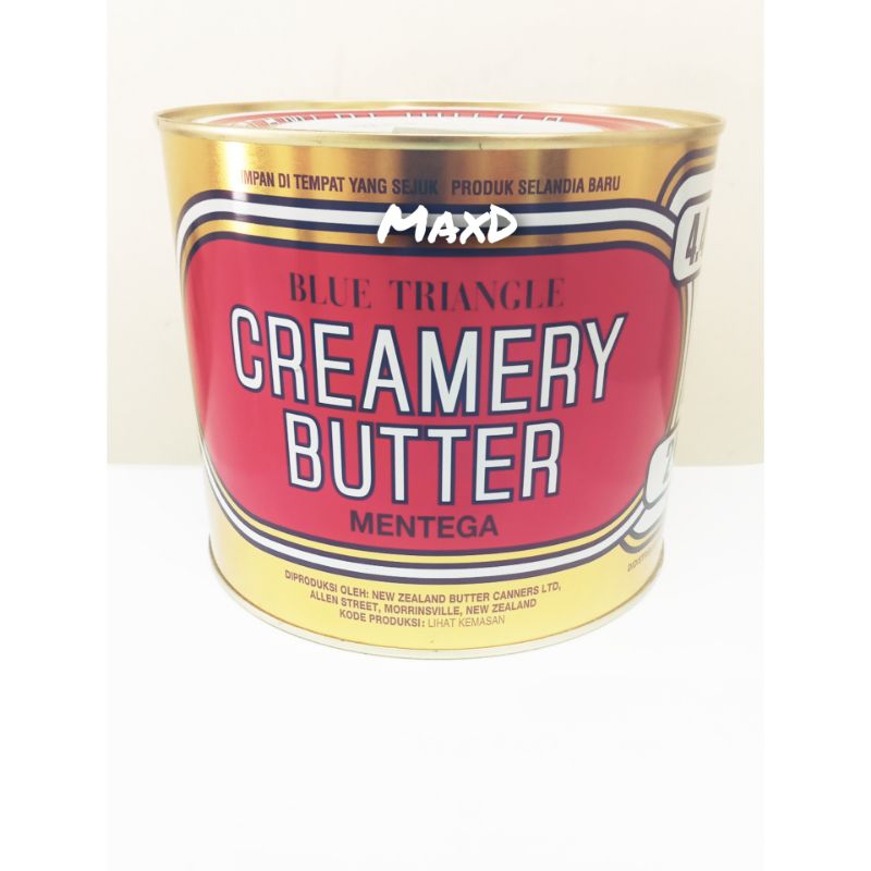 Jual BUTTER BLUE TRIANGLE/SEGITIGA 2 kg 1 Kaleng | Shopee Indonesia