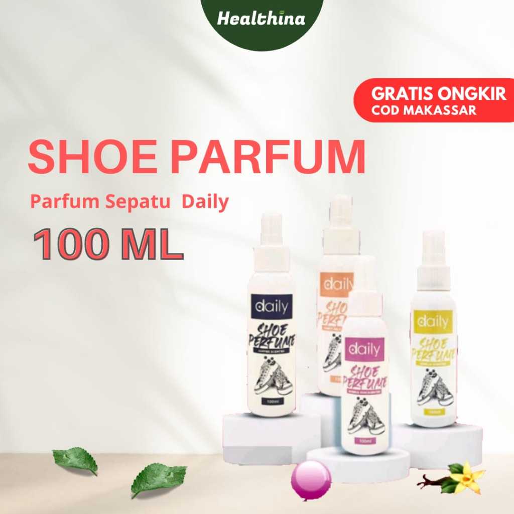 Jual Shoe Parfum Daily 100 ml/Parfum & Penghilang Bau Sepatu Anti ...