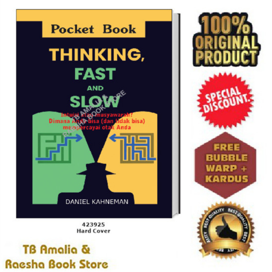 Jual Buku Thinking Fast And Slow - Daniel Kahneman - Pocket Book ...