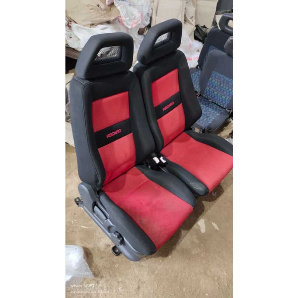 Jual RECARO ignis Artista red suzuki sport original | Shopee Indonesia