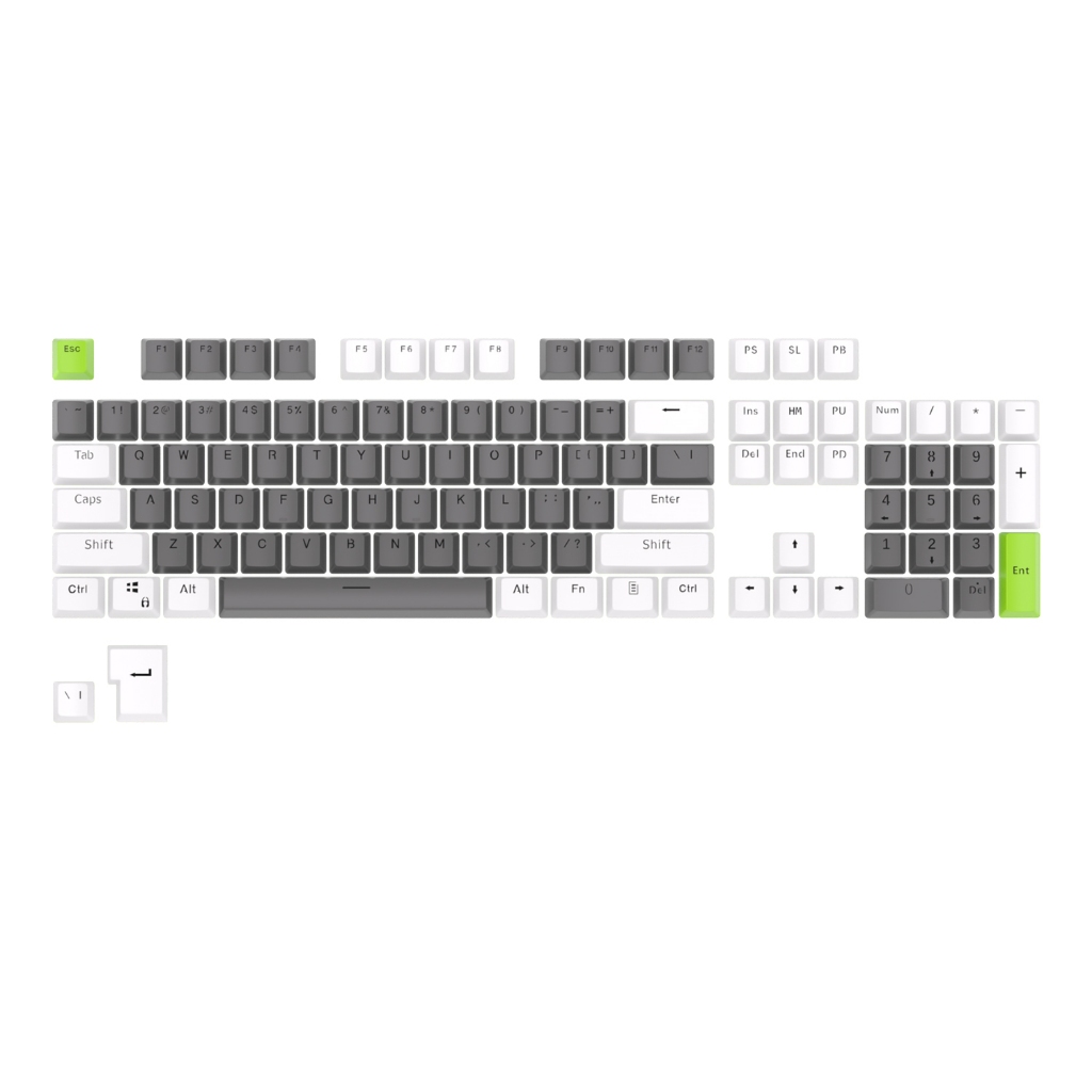 Jual RK Royal Kludge Pbt Full Set 106 Keycaps Suitable For All RK ...