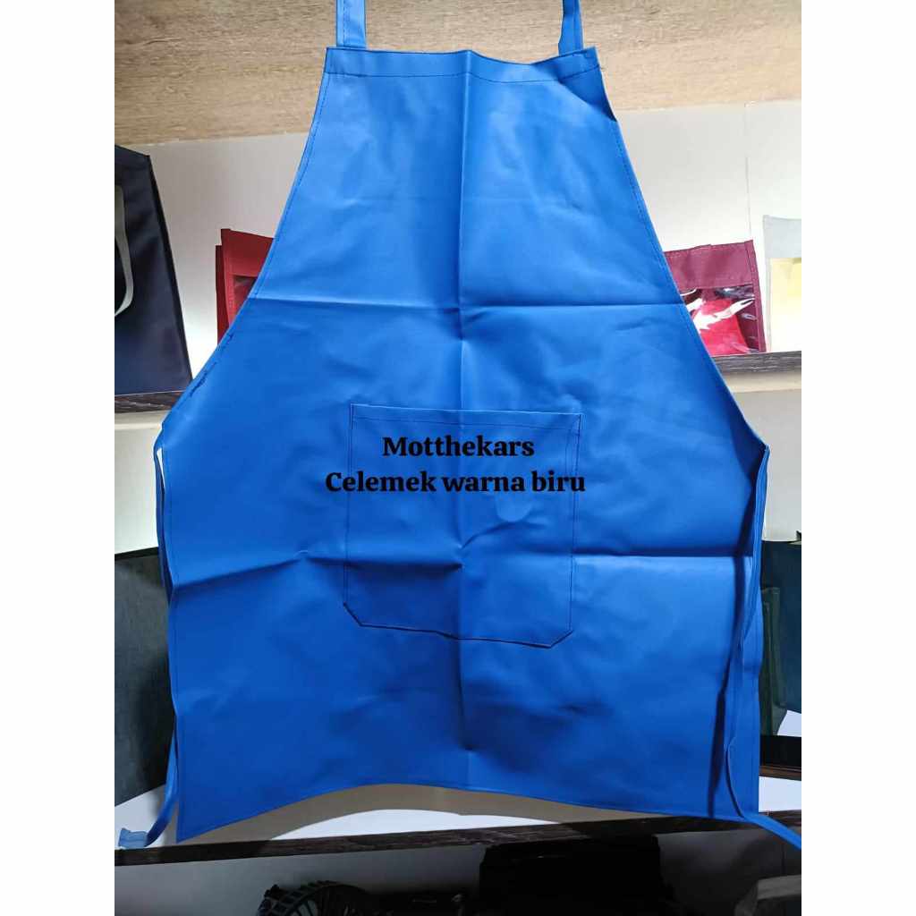 Jual Apron Celemek Anti Air Anti Minyak Waterproof Bahan kulit sintetis ...