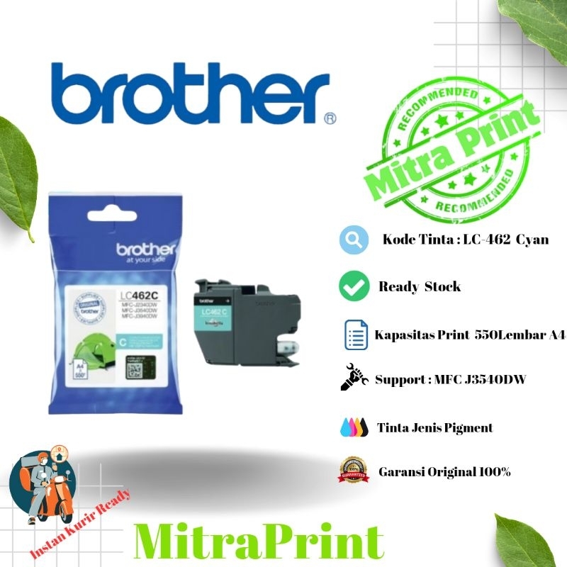 Jual Tinta Brother LC462 MFC J3540DW | Shopee Indonesia