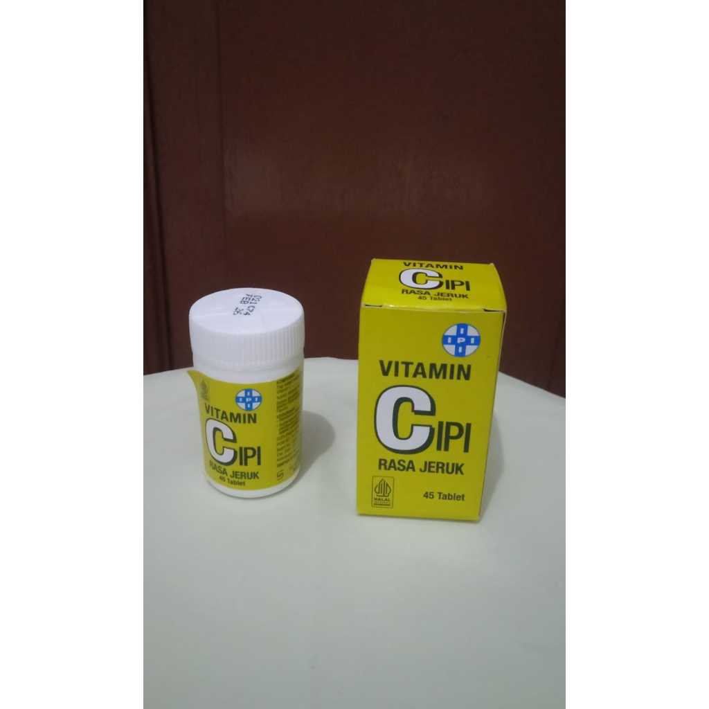 Jual VITAMIN C ISI 45 TABLET RASA JERUK SUPLEMEN KESEHATAN 1 Botol Multivitamin - Vit C/ VITAMIN ...